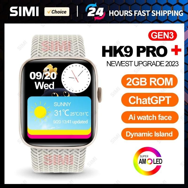 HK9 Pro Plus Gen3 AMOLED Reloj Inteligente Mujeres Hombres Chat GPT NFC ...