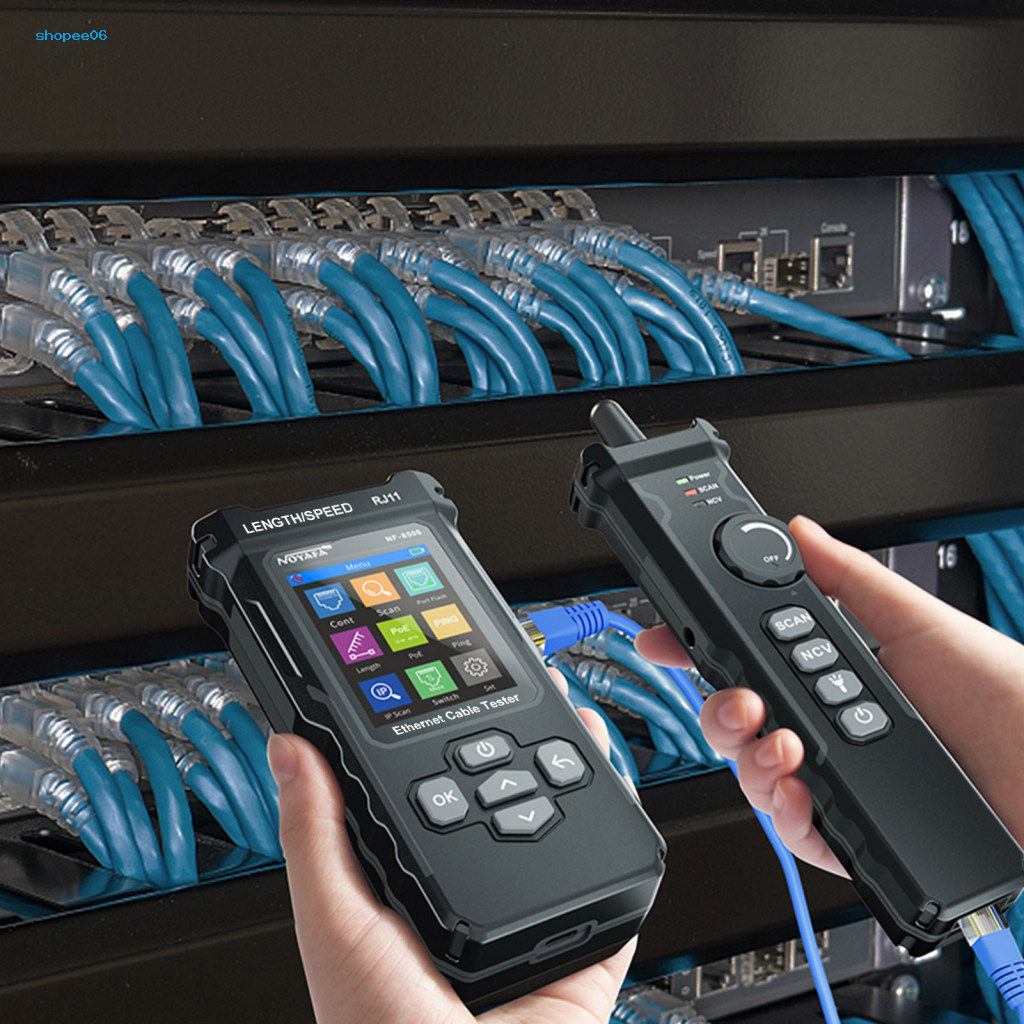 Short Circuit Detector Network Tester Nf-8506 Cable Color Screen ...