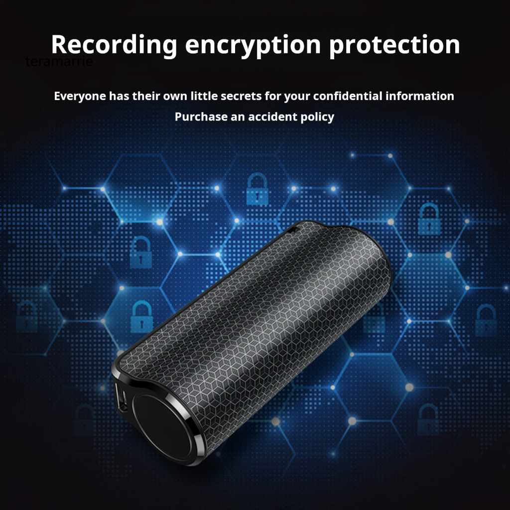 Secure Automatic Encryption Voice Recorder Noise-canceling Feature ...