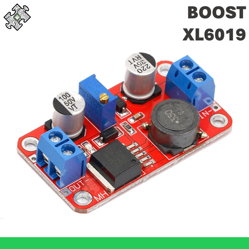 ENGLAB XL6019 Módulo Convertidor DC-Step Up , Boost Ajustable De Alta ...