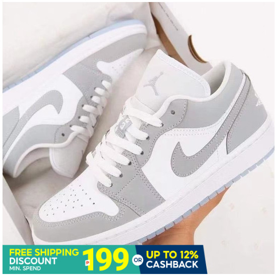 Zapatillas Air Jordan 1 Black Toe de alta calidad, de corte bajo, para ...