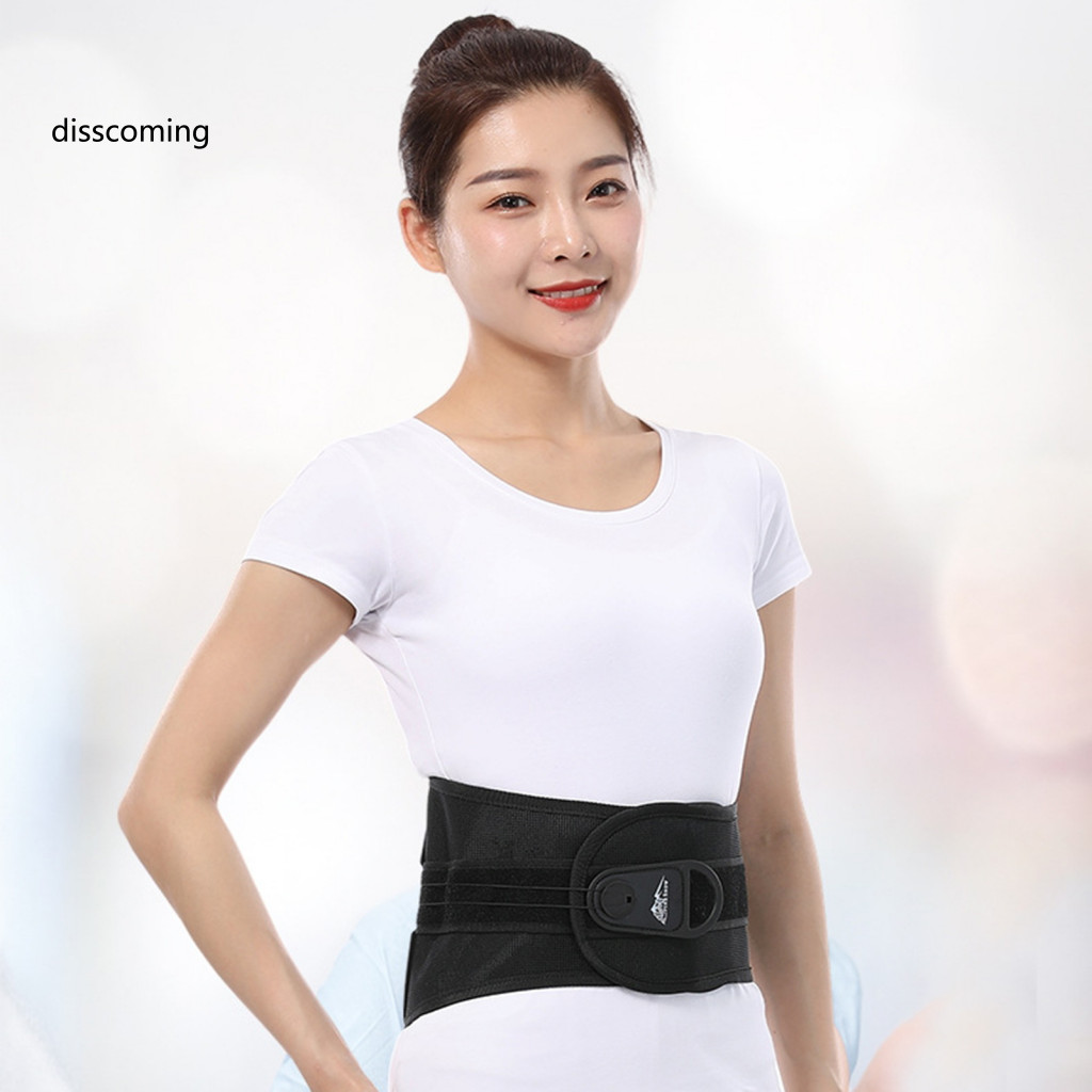 Double Tension Back Support Adjustable Drawstring Brace Lumbar Belt for ...
