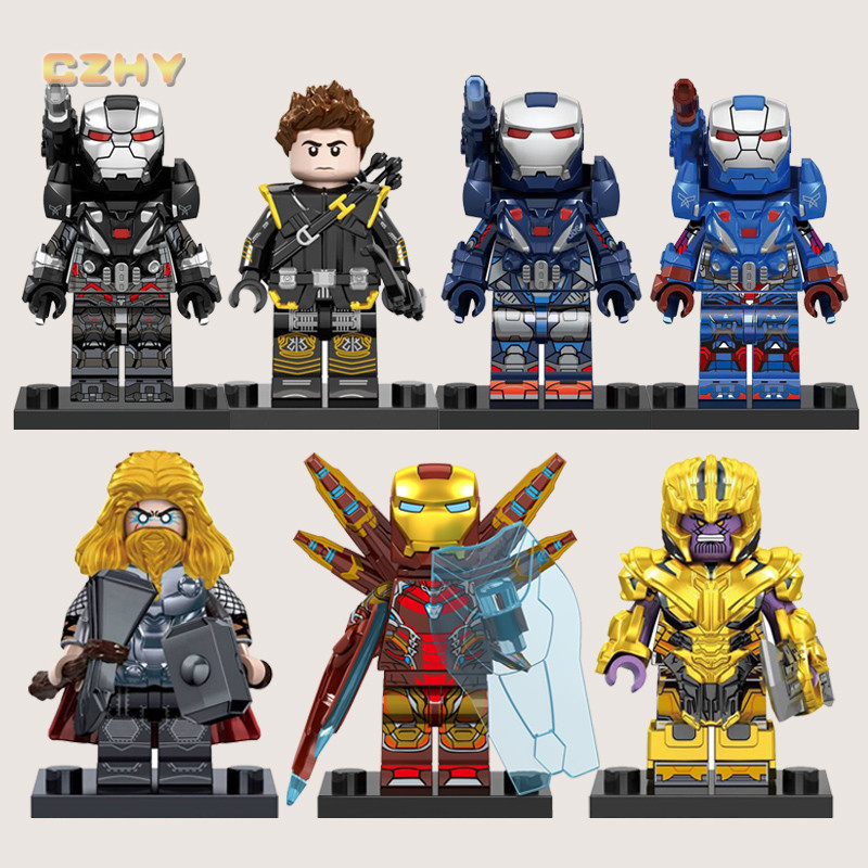 Serie Clásica De Superhéroes Hawkeye Figuras Bloques De Construcción ...