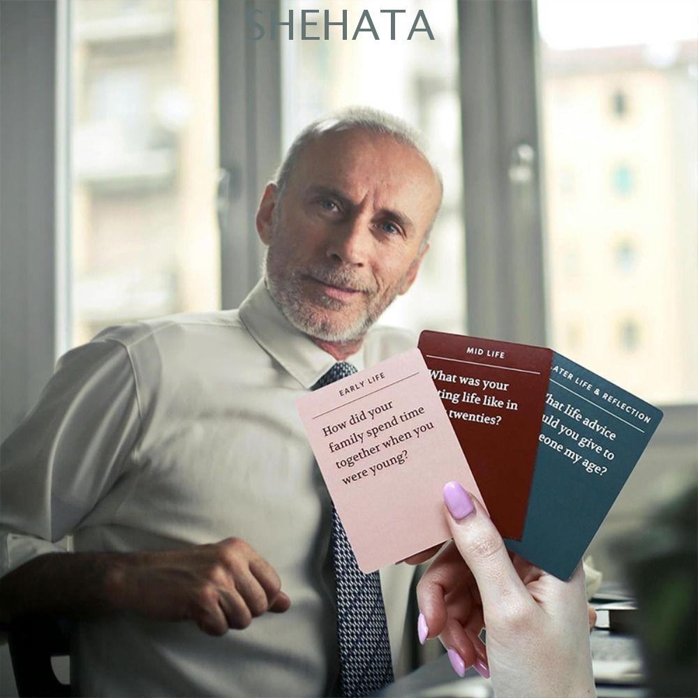SHEHATA Ice Breaker Tarjetas De Conversación , Significativa Juego ...