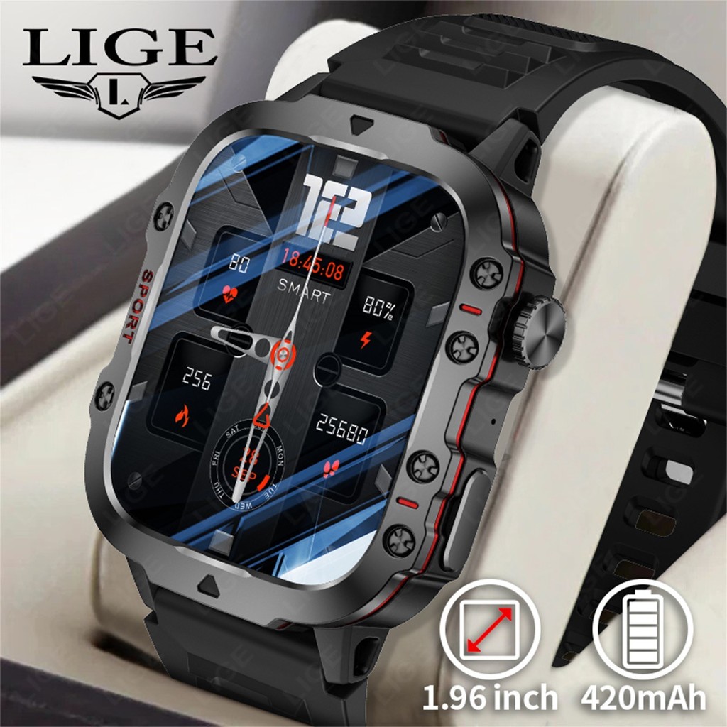 Real Shot 2025 Reloj Inteligente Deportivo LIGE/Bangwei para Hombres ...