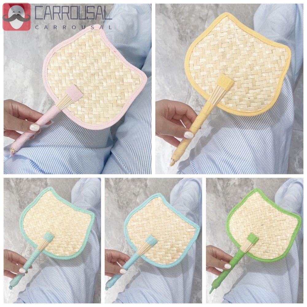 Ventilador Tejido A Mano De Zanahoria , De Cola De Gato En Forma De ...