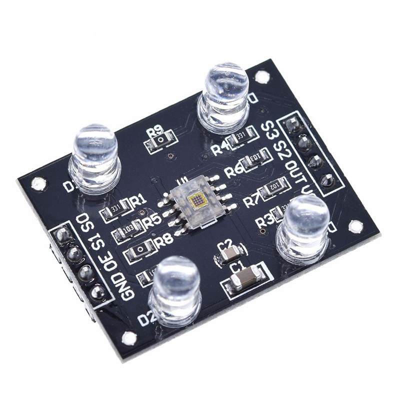sensor De Reconocimiento De Color TCS230 TCS3200 Módulo Para arduino ...