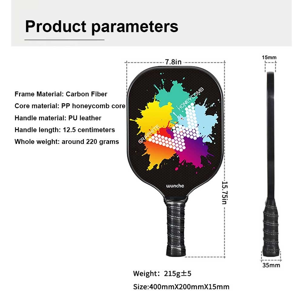 New T300 Strength Graphite Carbon Fiber Table Tennis Racket | Shopee ...