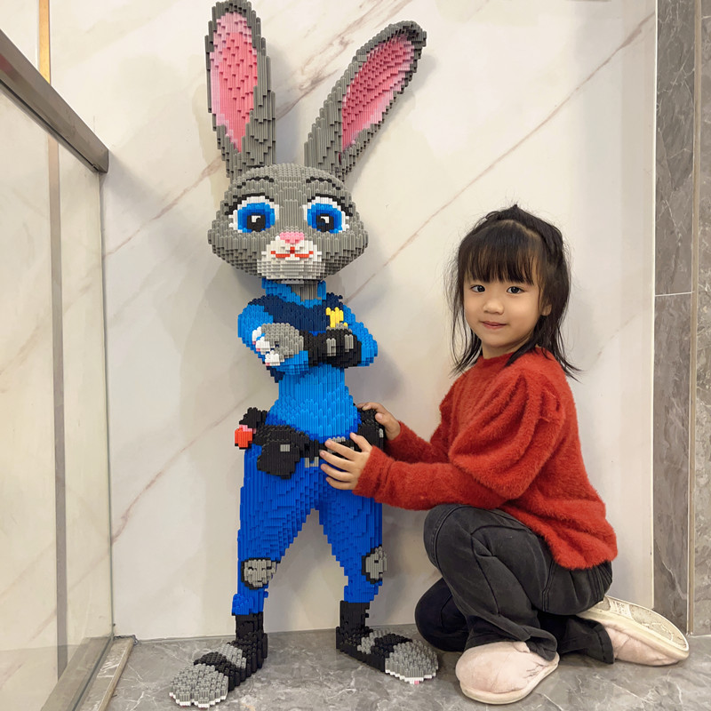 Lego Bloques De Construcción Disney Zootopia Nick Fox Judy Rabbit Serie ...