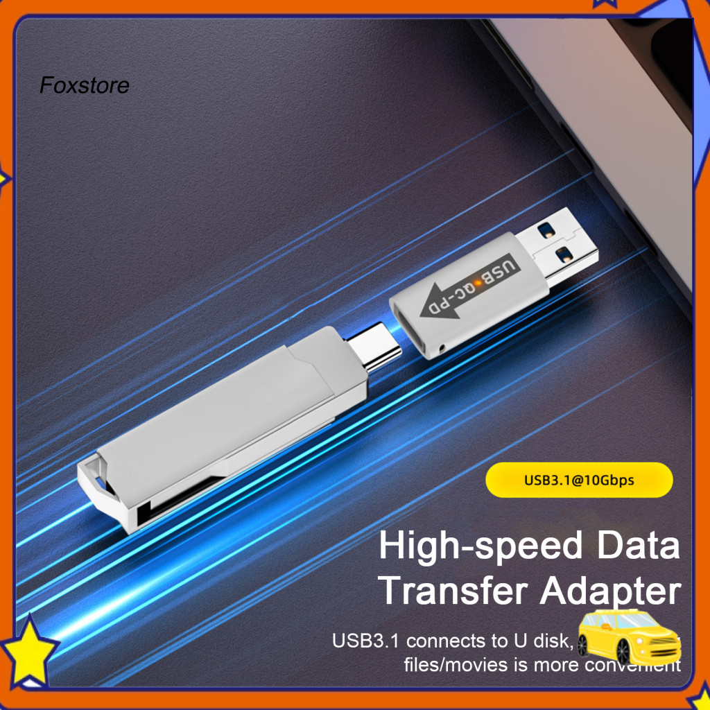 Usb-c Hard Disk Box Type-c Adapter Usb Converter Fast Data Transfer Otg ...
