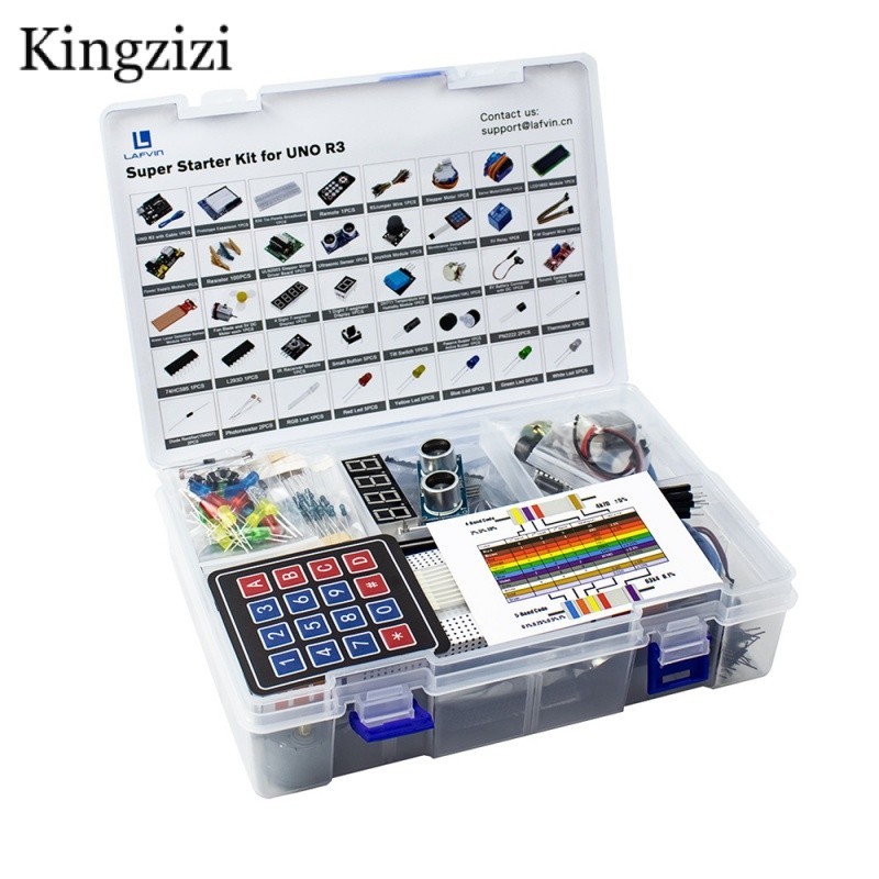 LAFVIN Super Starter Kit/De Aprendizaje Para Uno R3 Proyectos Arduino ...