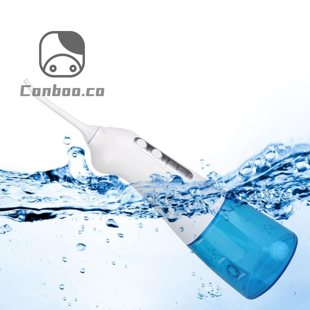 [conboo.co] Irrigador Bucal USB Recargable 1400mAh Batería Dientes Pick ...