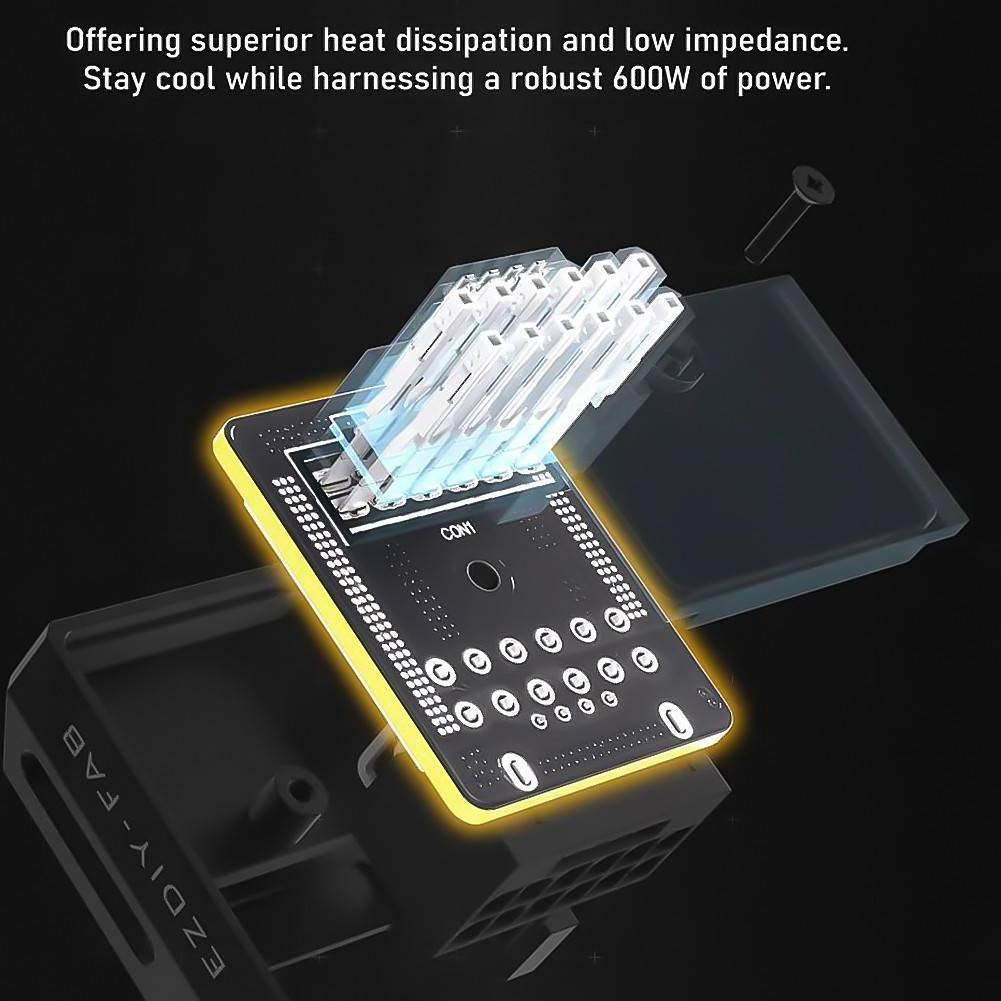 [naicfasnh.co] Adaptador De 12VHPWR 180 Conector De Alimentación De GPU ...