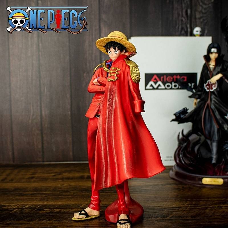 One Piece 20 Th Anniversary Cloak Red Clothes Luffy Handmade Toy Model ...