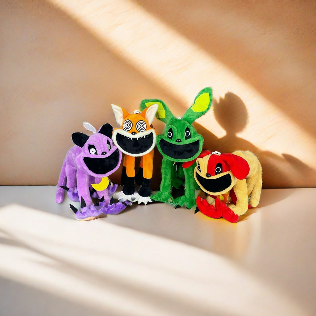 Poppy's Playtime Smiling Critters Plushie CatNap Plush Dogday Hoppy ...