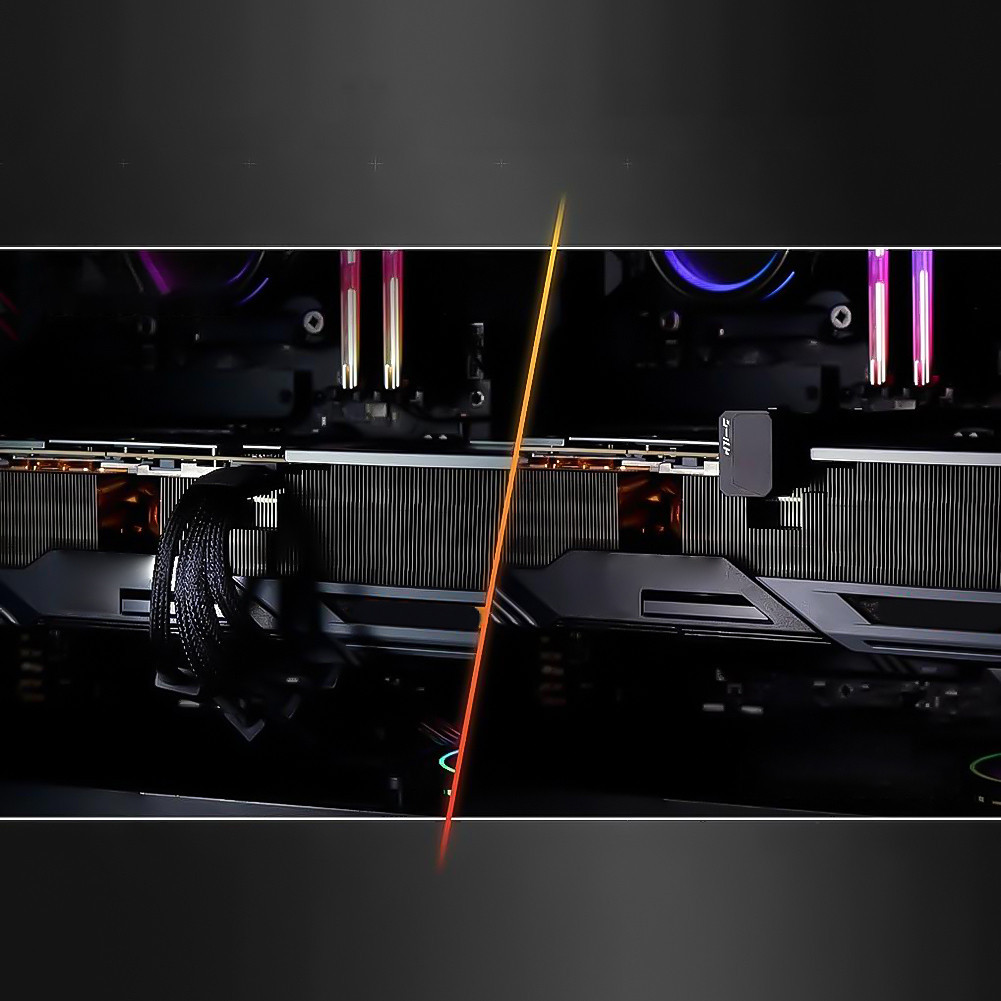 [naicfasnh.co] Adaptador De 12VHPWR 180 Conector De Alimentación De GPU ...