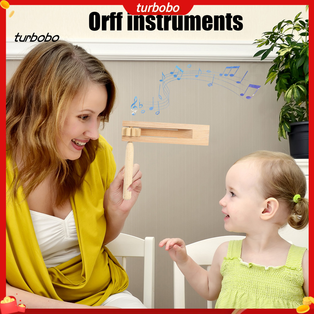 Orff Instruments Handcrafted Music Instrument Birch Wood Hand Rattle ...