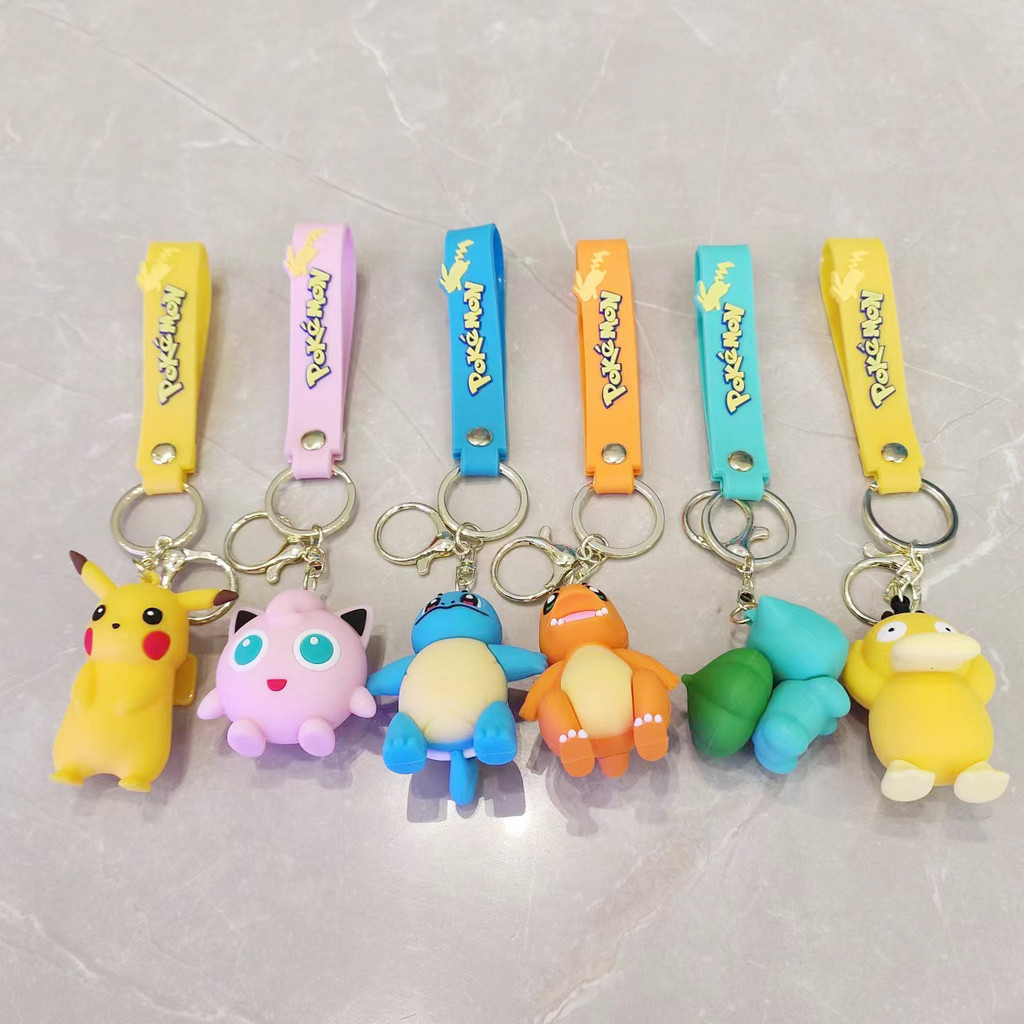 Pokémon Pokémon Pikachu Llavero Colgante Lindo Pato De Dibujos Animados ...
