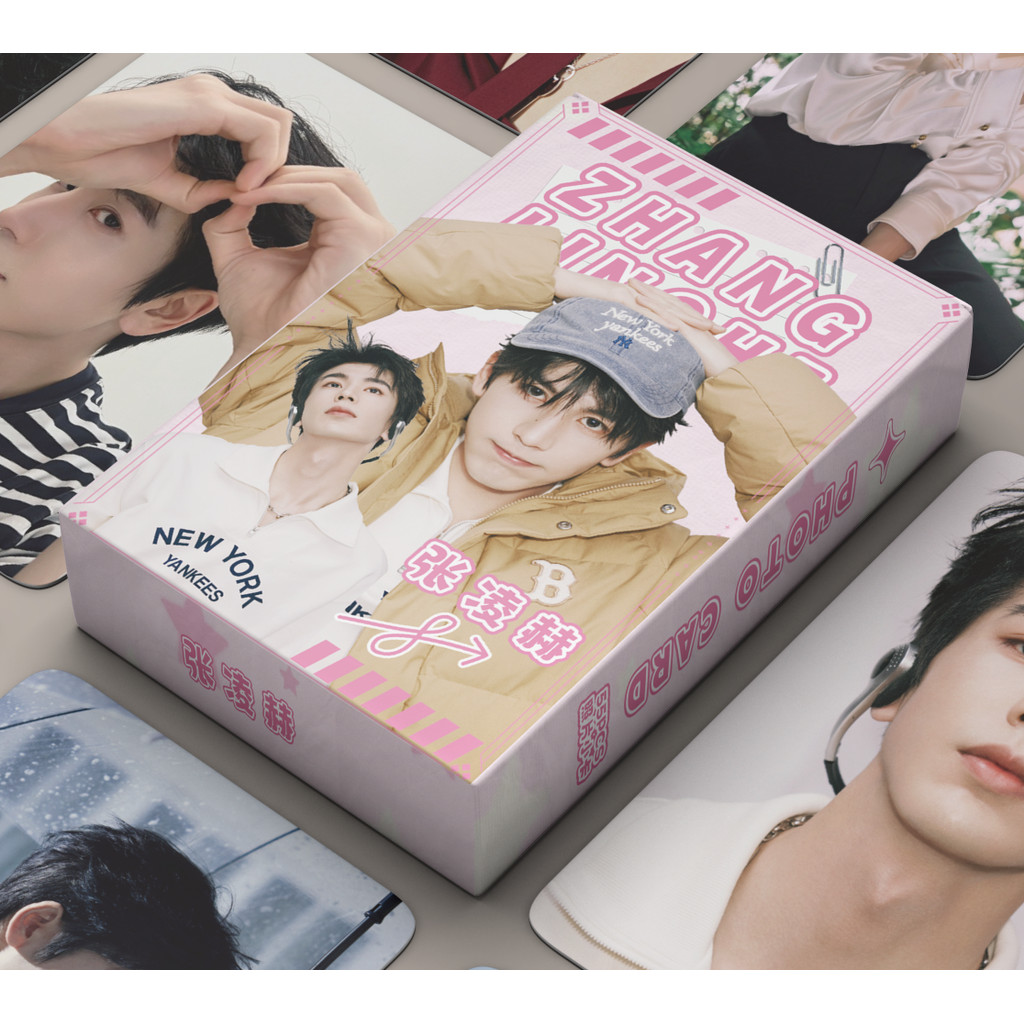 50-55pcs Chinese Drama Actor Zhang Linghe Zhang Ruoyun Hologram Lomo ...