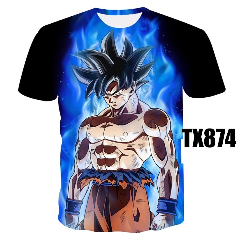 Chicos popular Logotipo Camiseta super Guapo dragon ball Manga Corta ...