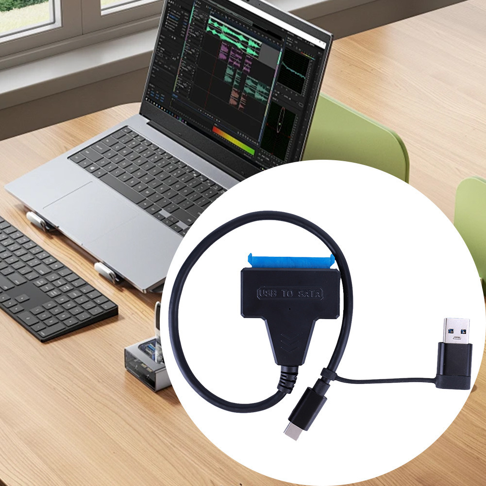 [naicfasnh.co] Cable De Transferencia De Datos SATA A USB 3.0 De Hasta 6 Gbps Para Disco Duro ...