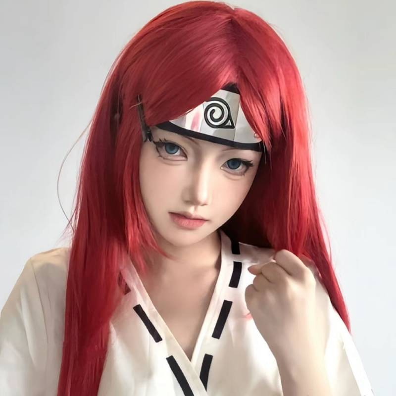 Naruto Cos Naruto Sinai Wig Long Straight Hair Anime Girl Secondary ...