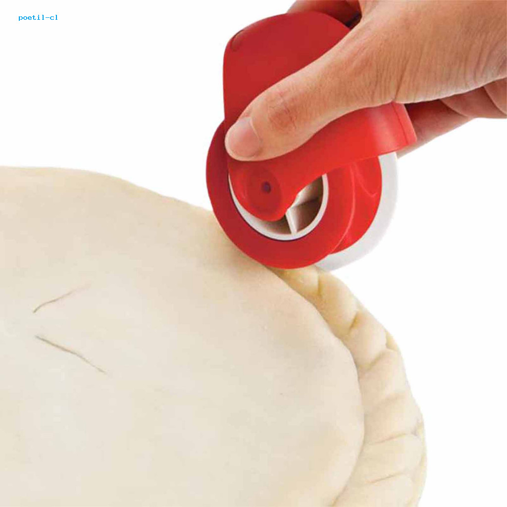 Pastry Cutter Wheel Pasta Cutting Tool 6pcs Wavy Edge Set Non-stick ...