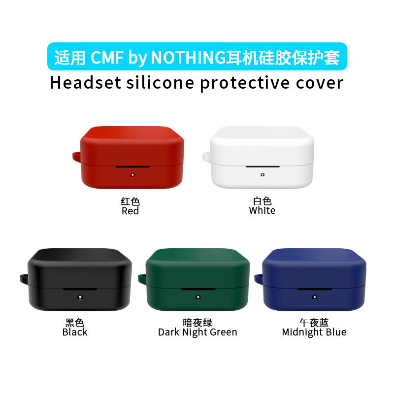 For CMF by Nothing Buds Case Silicone Soft Case Shockproof Case CMF by ...