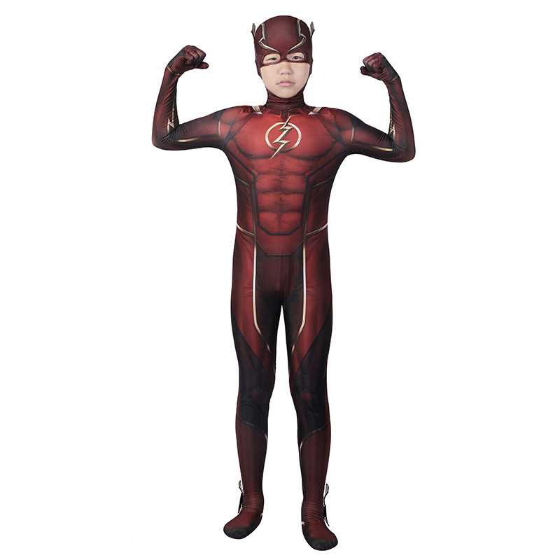 El Flashj El Flash Traje De Los Niños El Flashj Body Cos | Shopee Colombia