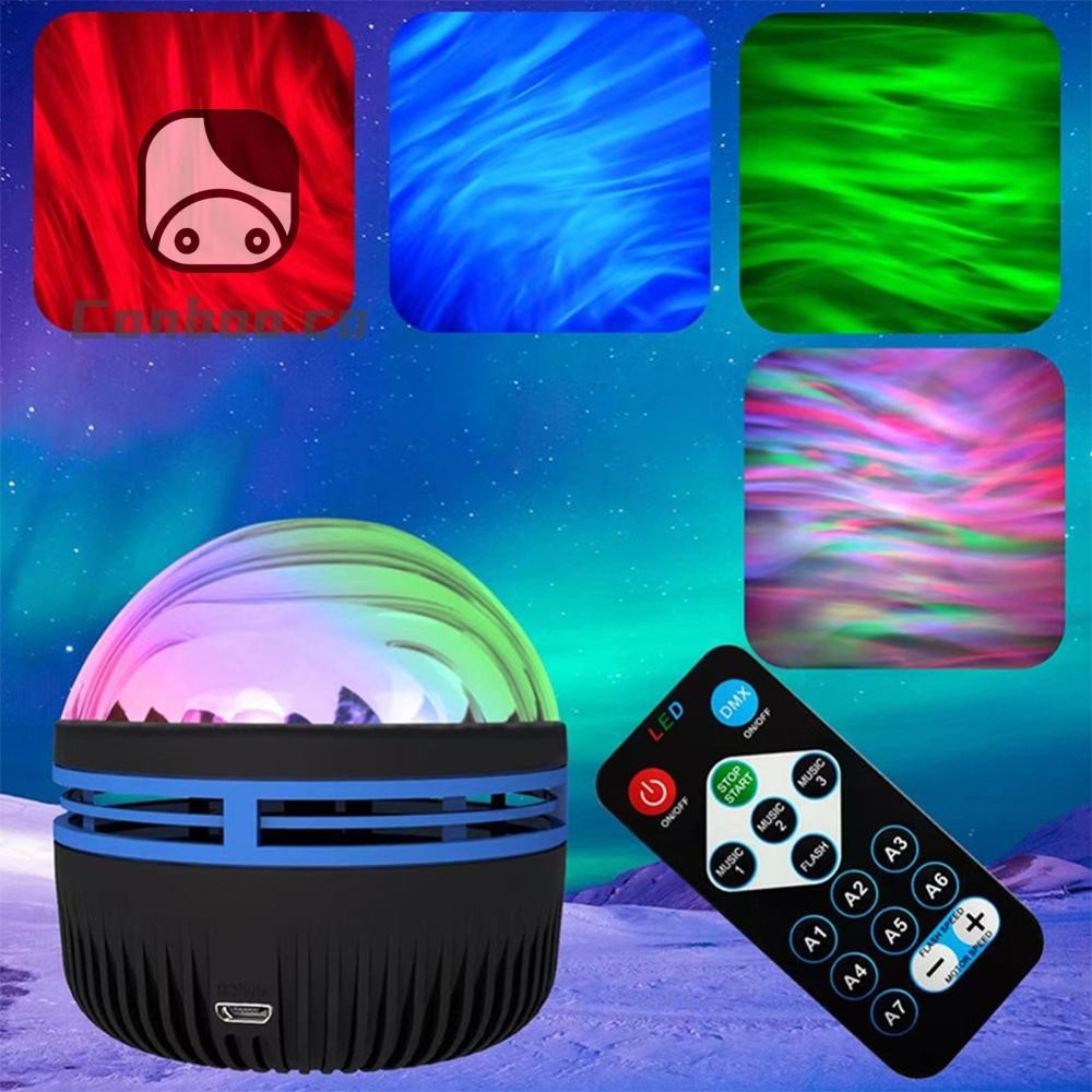 [conboo.co] Proyector LED Galaxia Estrellada Luz Nocturna Control ...