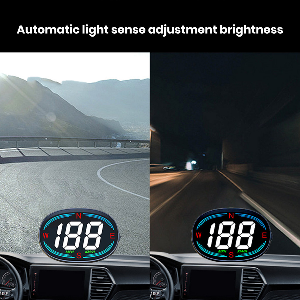 Golf Cart Digital Speedometer Gps for All Vehicles Car Heads-up Display ...