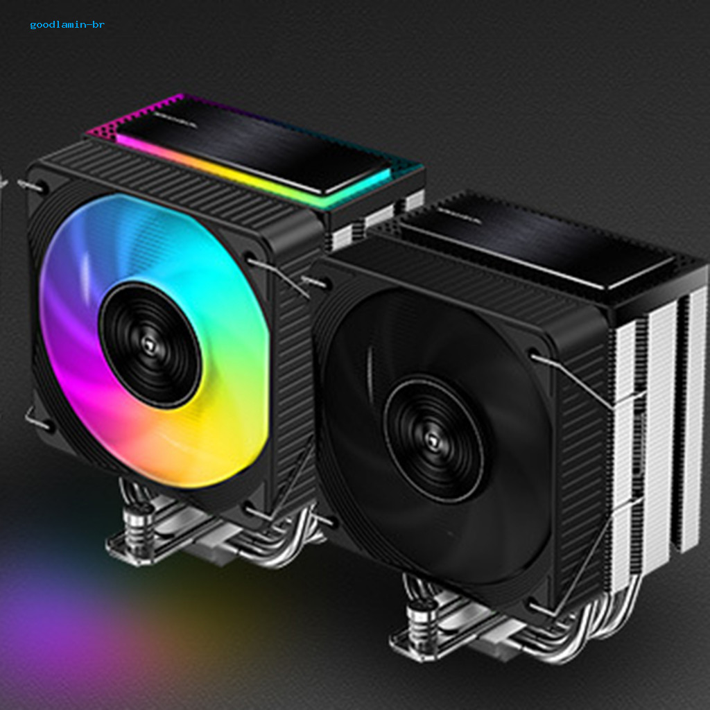 Computer Cpu Fan Rgb Cooler for Intel Lga 1700/1200/115x Amd Am4/am5 ...