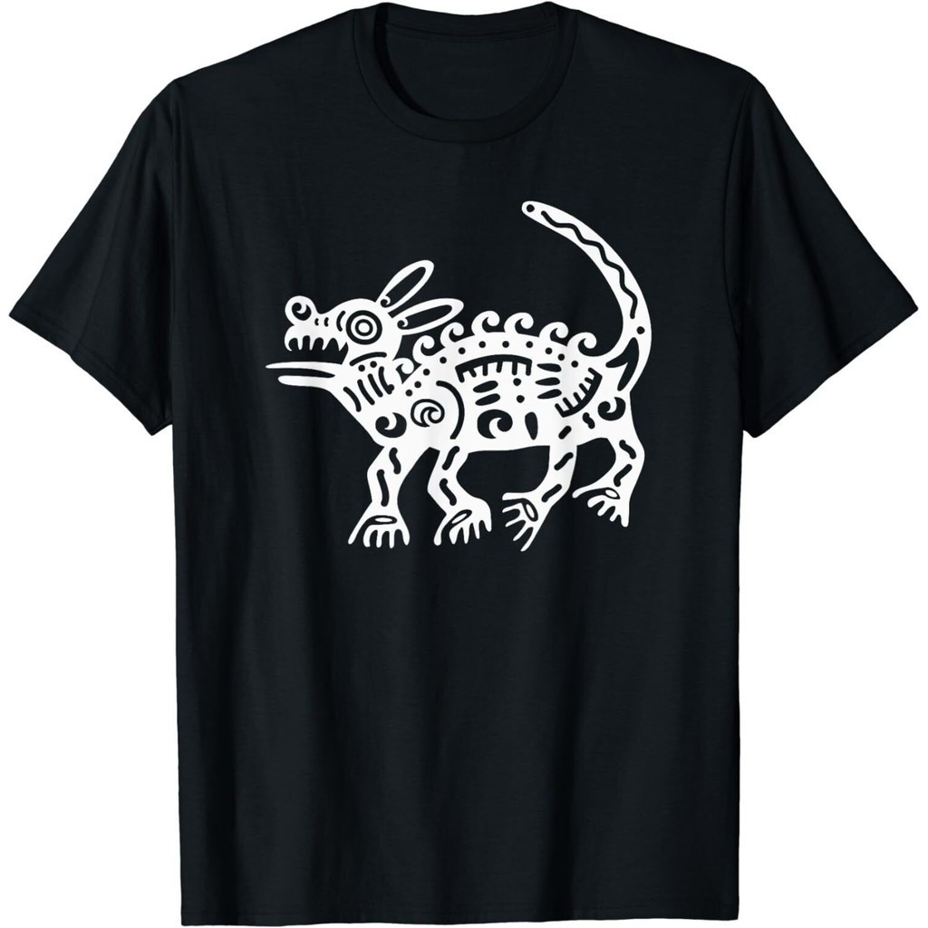 Camiseta Del Símbolo Perro De La Civilización Maya Azteca De México ...