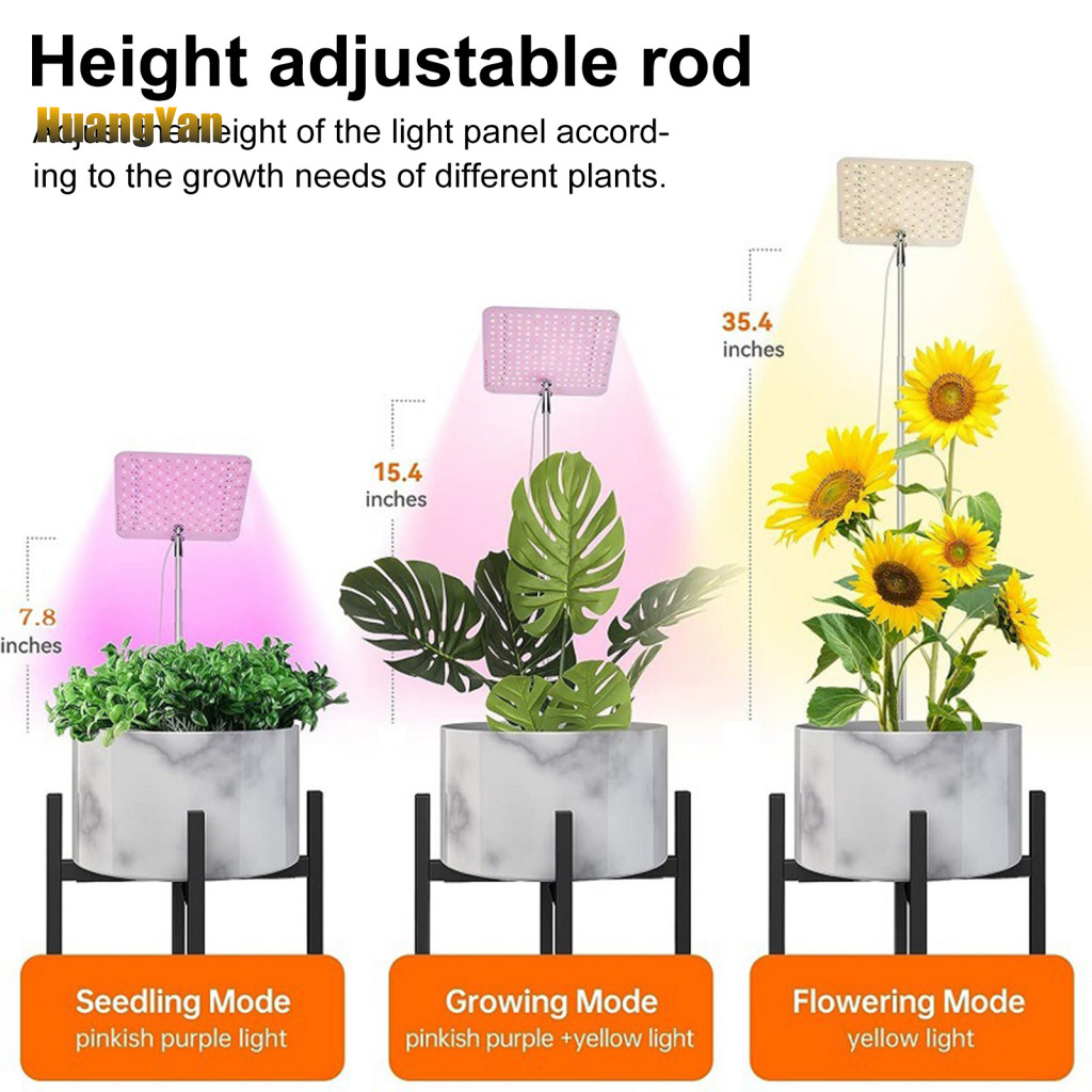 Timer Settings for Plant Growth Adjustable Telescopic Grow Light with ...