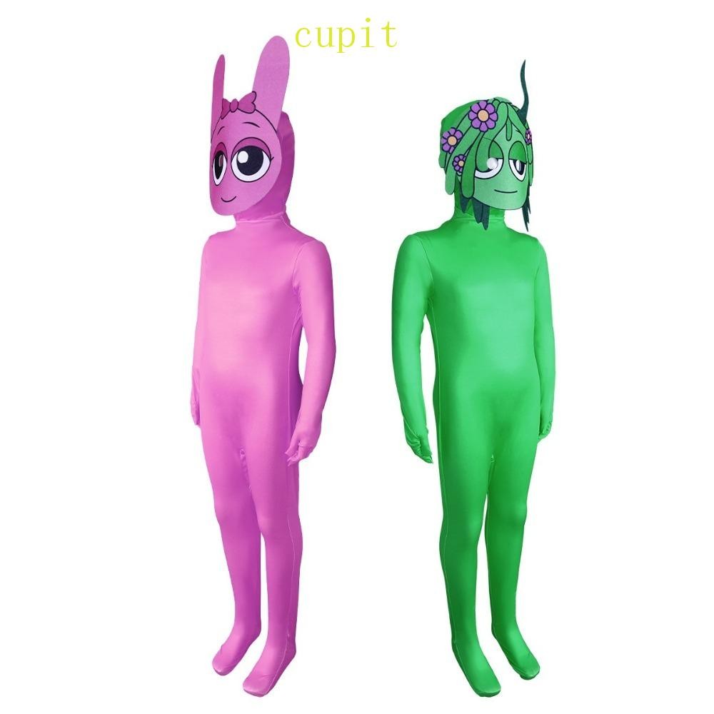 CUPIT Game Jumpsuit Bodysuit , Fiesta De Carnaval Con Máscara Sprunki ...