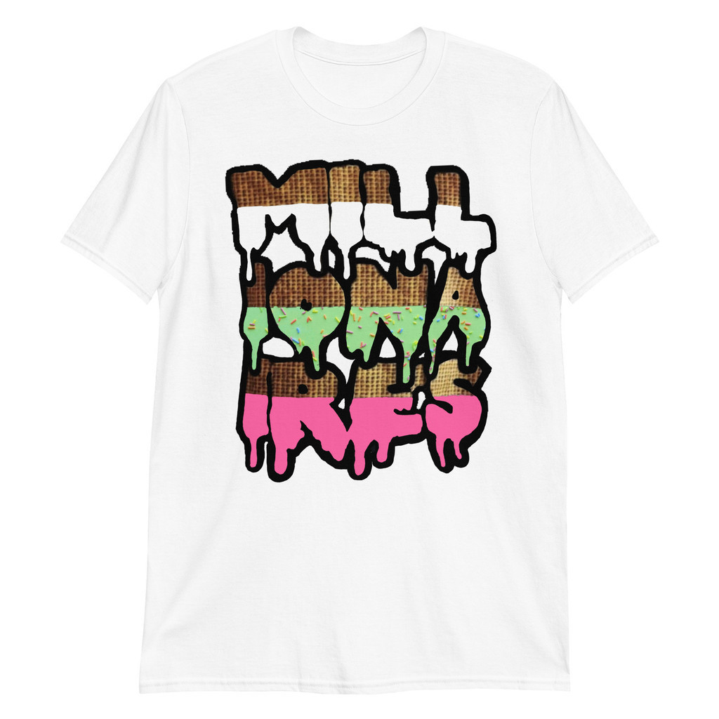 Millonarios Helado Goteo Logotipo Escena Reina Emo Banda Camiseta V2 ...