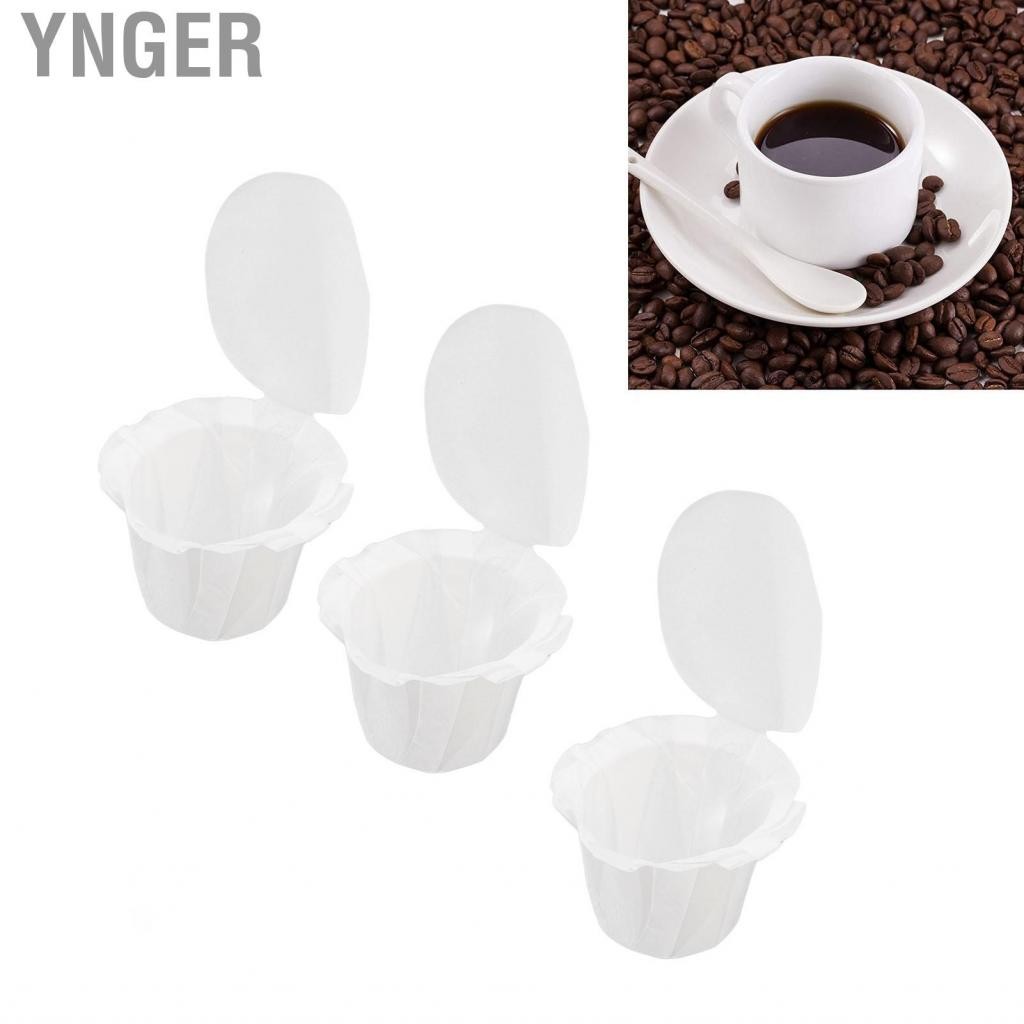Ynger Paper Coffee Filters Recyclable Single Serve Disposable 50 Count ...