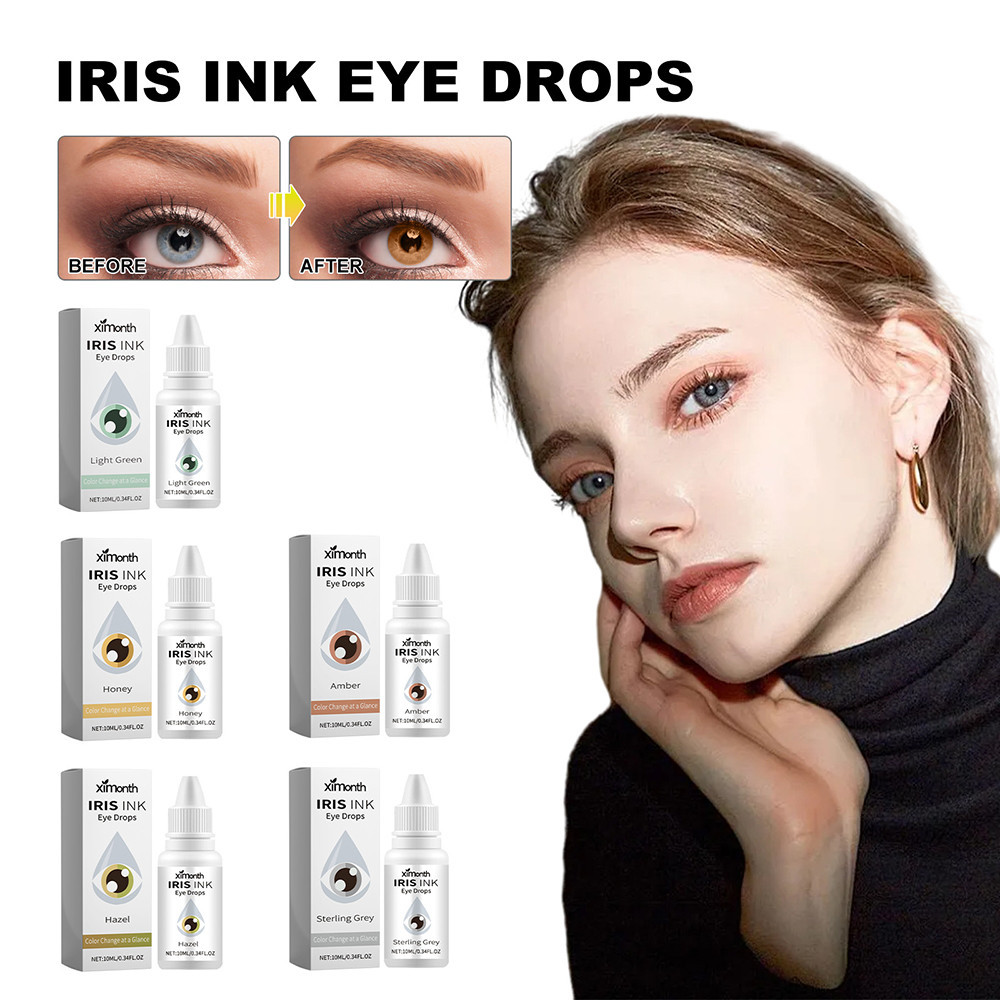 10ml Cambiar El Color De Los Ojos Gotas Seguro Usando Brighten Eye ...