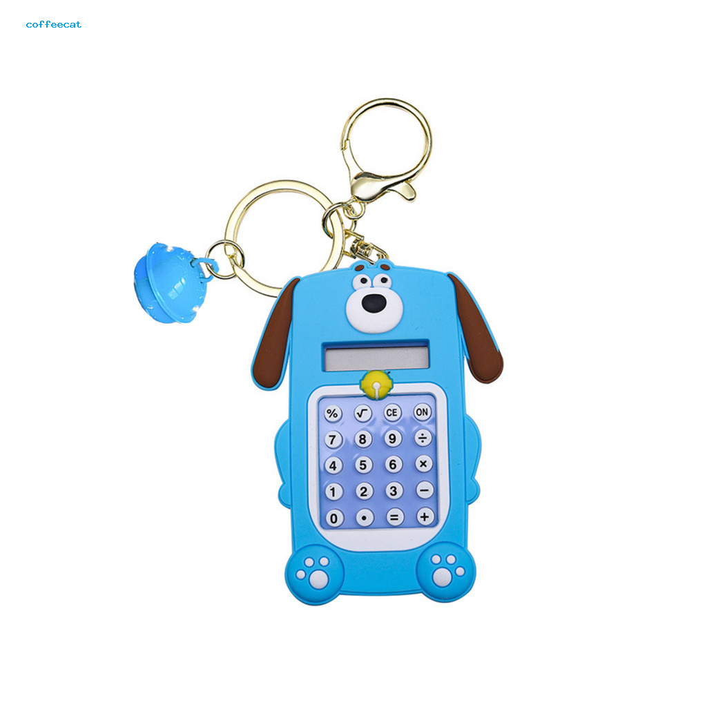 Fashionable Design Calculator Keychain Mini Cartoon Fun Functional ...