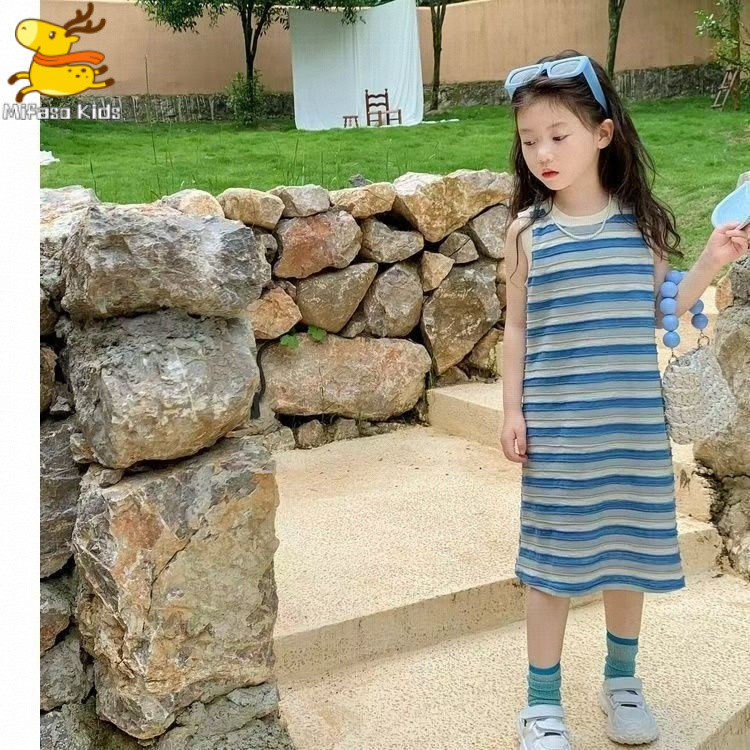 Mifaso Moda Infantil De Alta Calidad Vestido Coreano Para Niños Niña Ropa Casual 3 A 4 5 6 7 8 9 ...