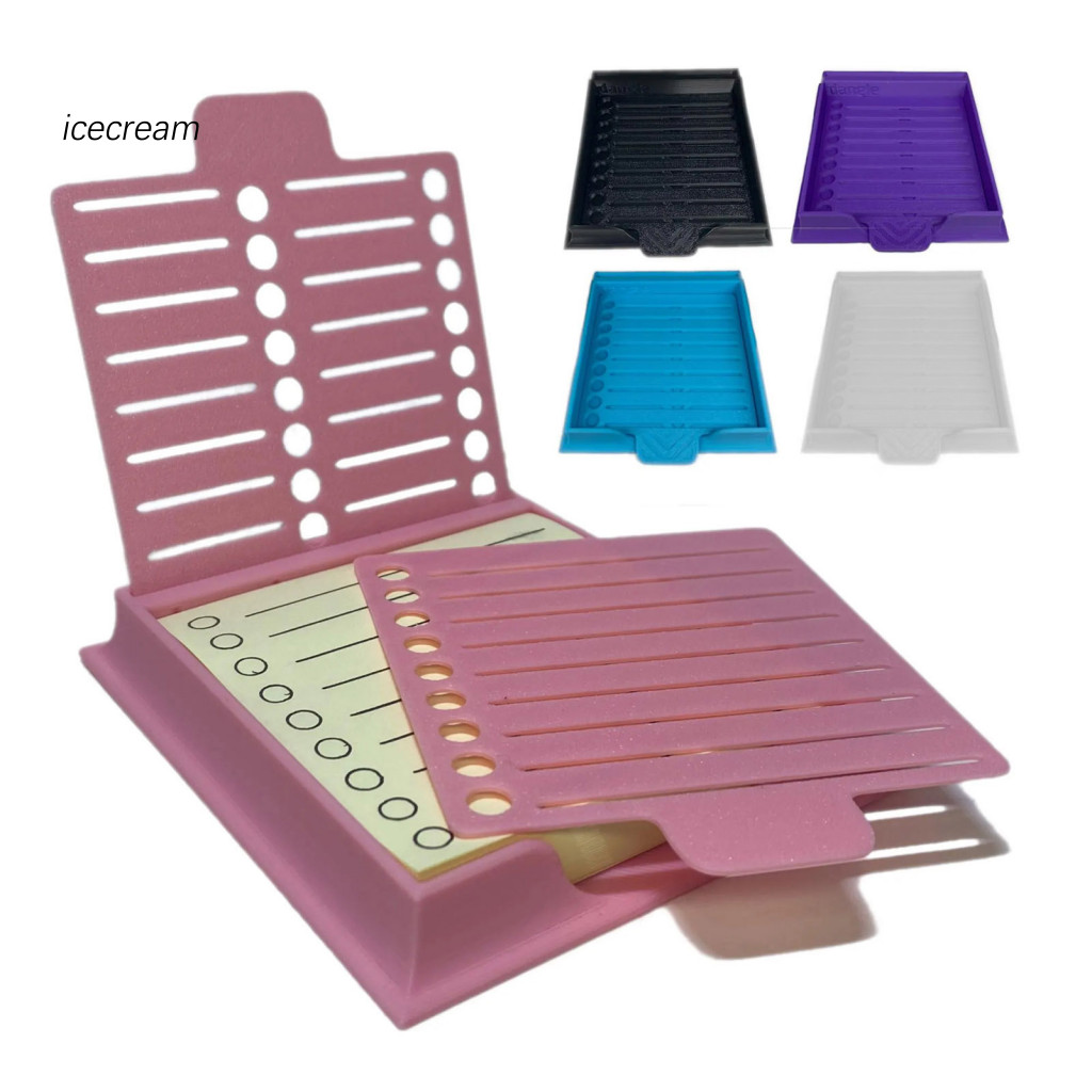To-do List Organizer Sticky Note Holder with Stencil Self-stick Notepad ...