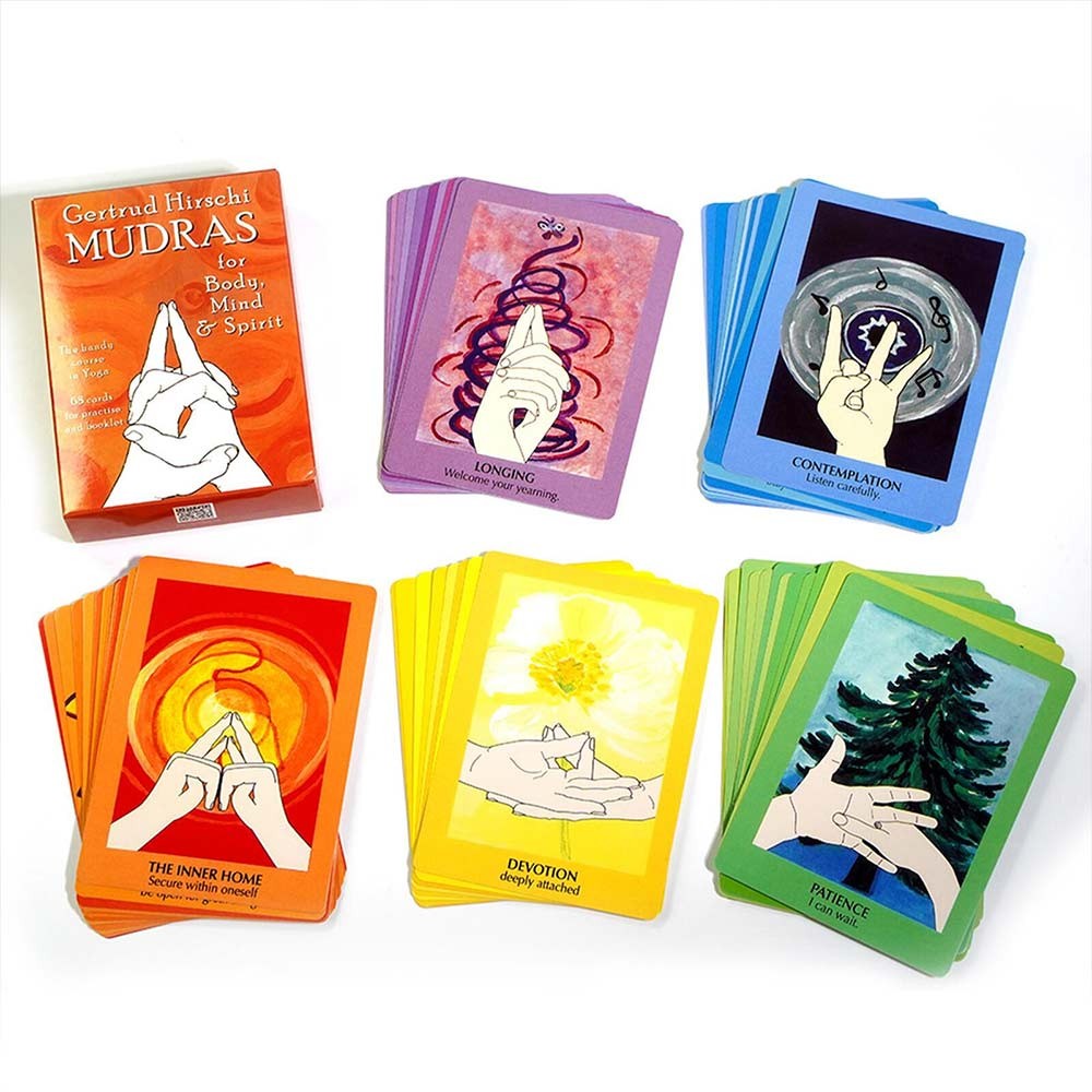 Mudras for Body, Mind and Spirit Cards New Sealed Fortune Telling Board ...