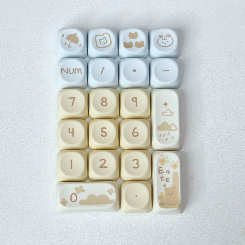 21 Teclas Digitales, Linda Cruz De Dibujos Animados Personalizada Pbt ...