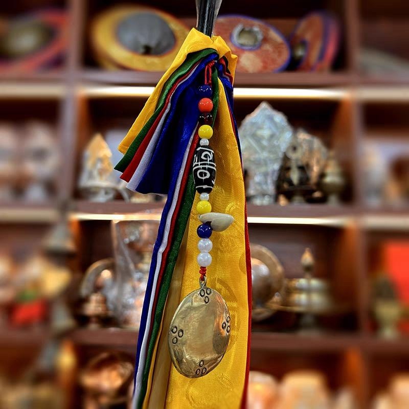 西藏 民间 特色 手工 藏族 密宗 法器 招 财 箭 佛堂 摆 件 晕 长寿 剑 宗教 Xiza Características ...