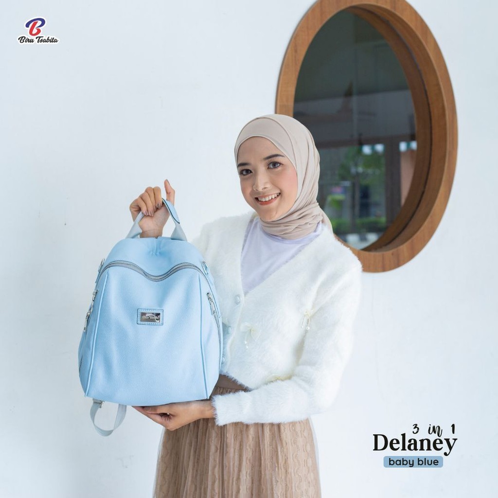 Bolsa Delaney 3en1 De Azul (Unidad) | Shopee Colombia