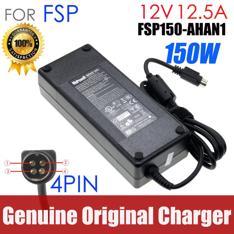 Adaptador De Fuente De Alimentación De Ca De 12v 12.5a 150w FSP Para QNAP TS-412 NAS-410 DPS ...