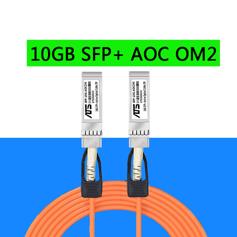 SFP 10G AOC OM2 + A 10GBASE Cable Óptico Activo Para Cisco , MikroTik ...