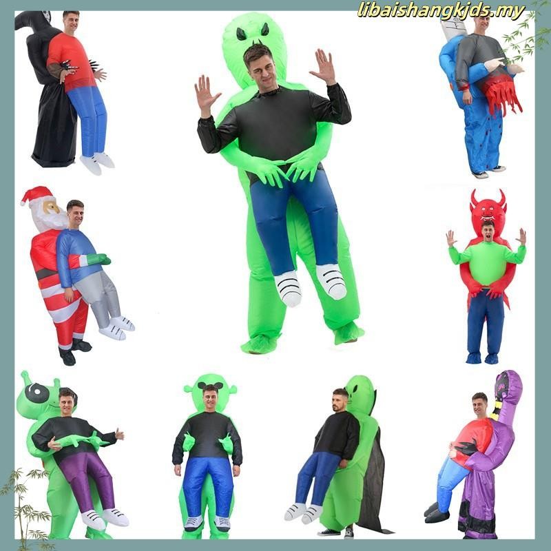 Disfraz Inflable Alien Niños Niña Fiesta Cosplay Traje Divertido Anime ...