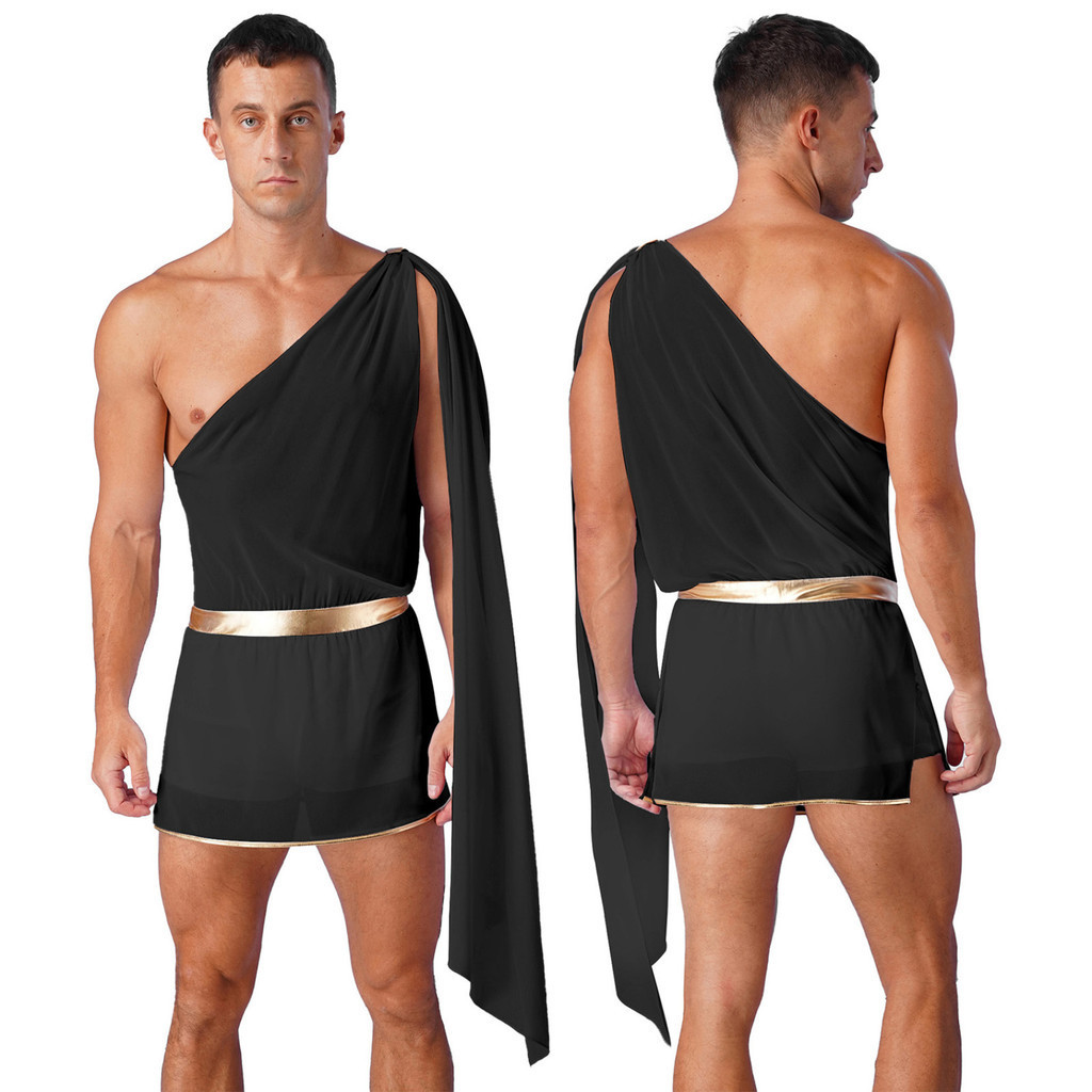 Hombres Halloween Antiguo Dios Romano Griego Mr . Toga Cosplay Disfraz ...
