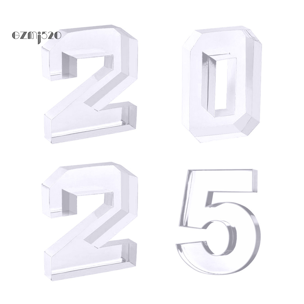 Decorative Cardboard Numbers Candy Display Stand Graduation Anniversary ...